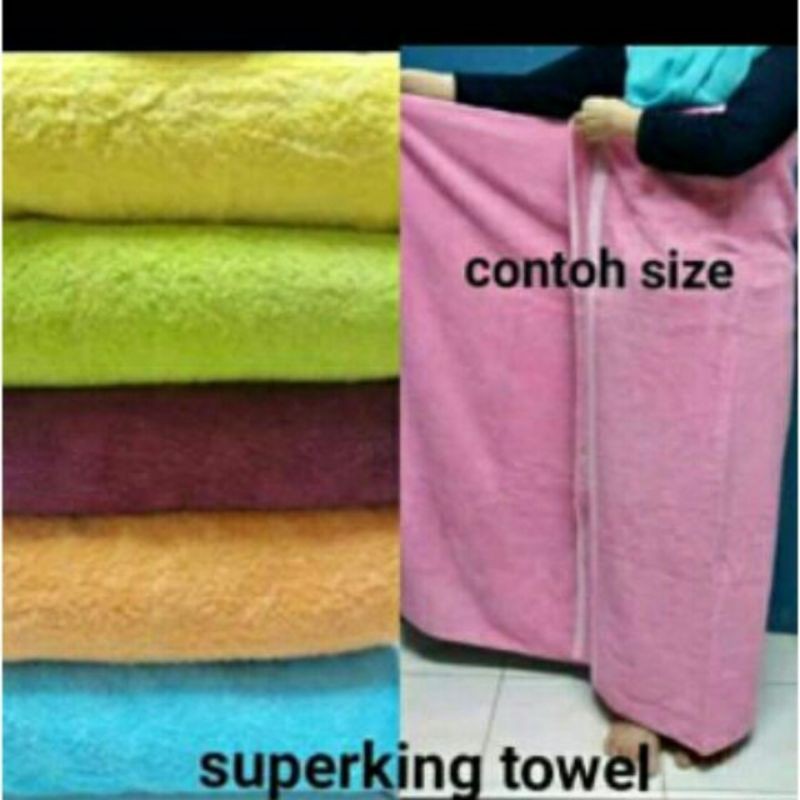 Tuala lambuh & Besar 💯% Cotton 💯% Serap Air | Shopee Malaysia