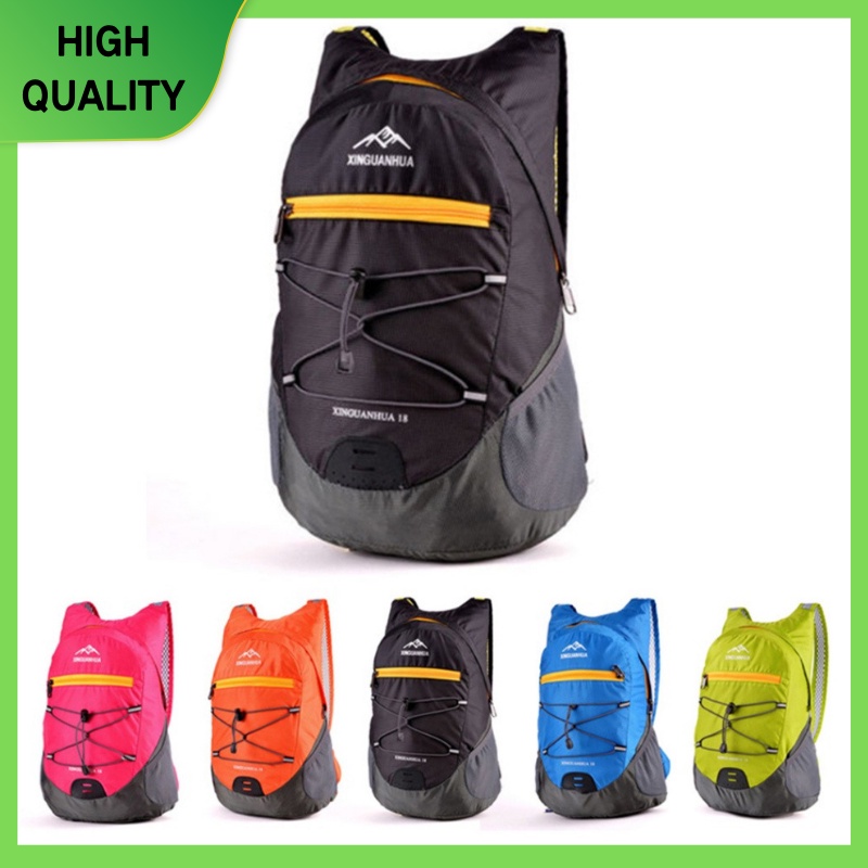 Ultralight Waterproof Nylon Backpack Shoulder Bag Hiking Travel Folding ...