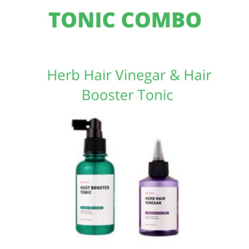 Hair Treatment Combo (Tonic Booster + Herb Treatment) Expiry 2025/2026 ...
