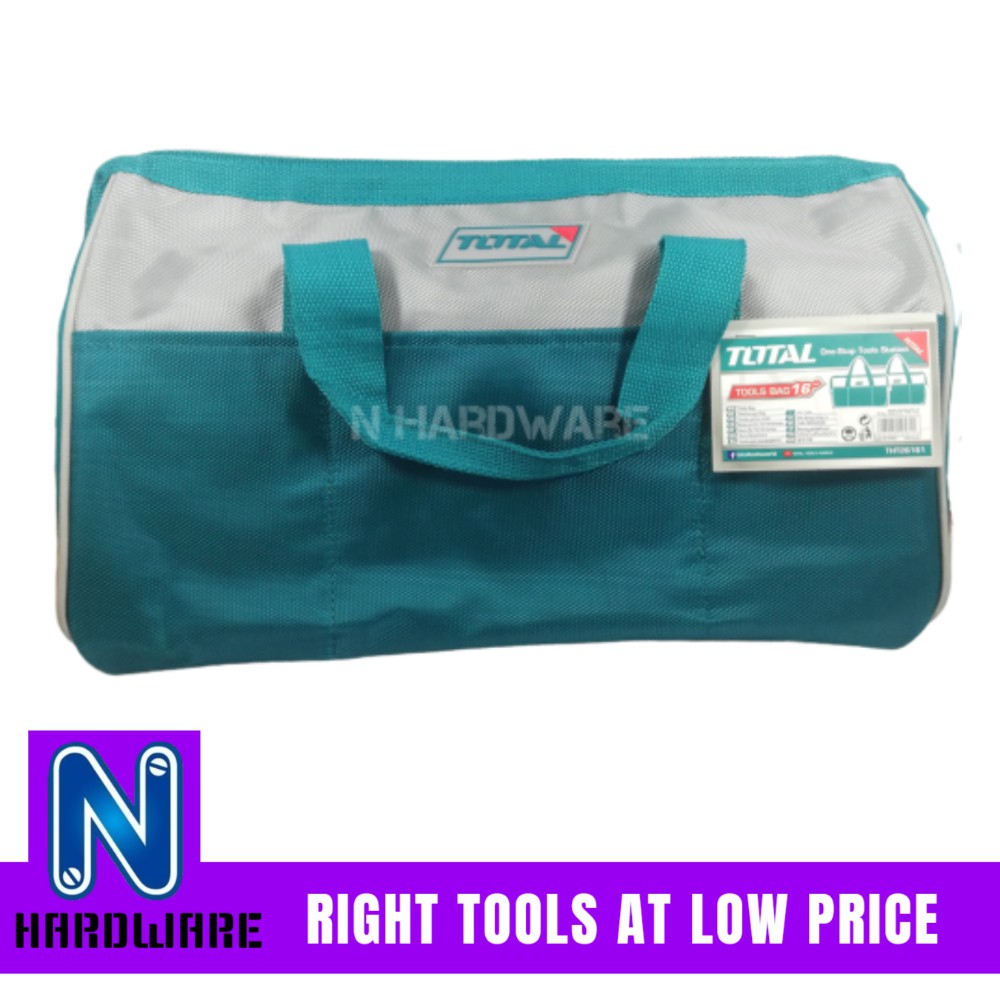 TOTAL BRAND Tool Bag 16 inch for Tools Storage THT26161 | Shopee Malaysia