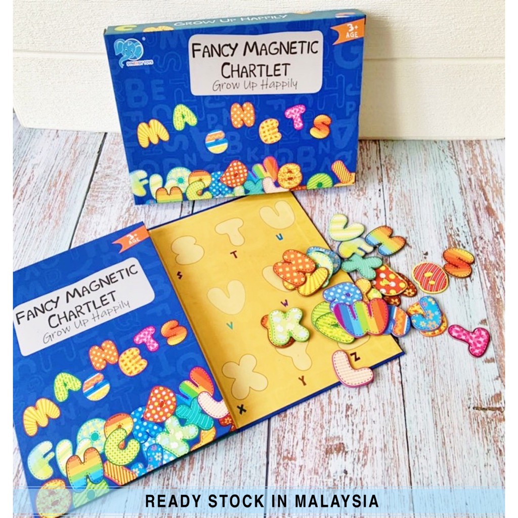 SPRING - Fancy Magnetic Letters Chartlet Alphabet Spelling Educational ...