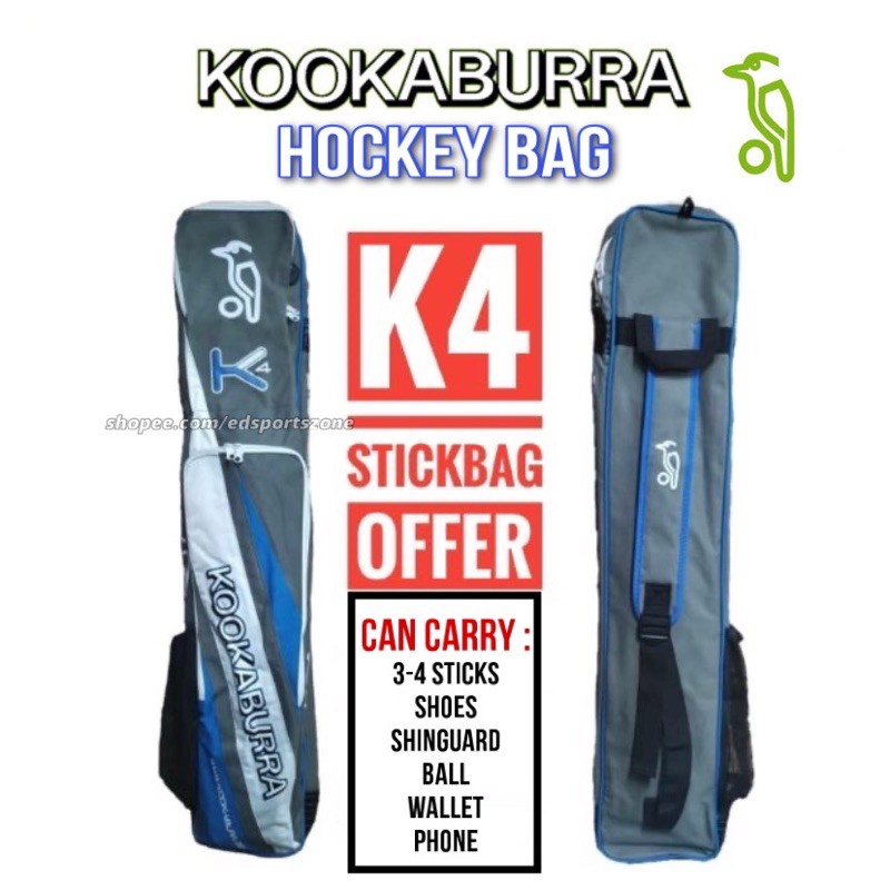 Kookaburra K4 Gear Medium Size Hockey Bag Stick Bag Beg Hoki Sederhana ...