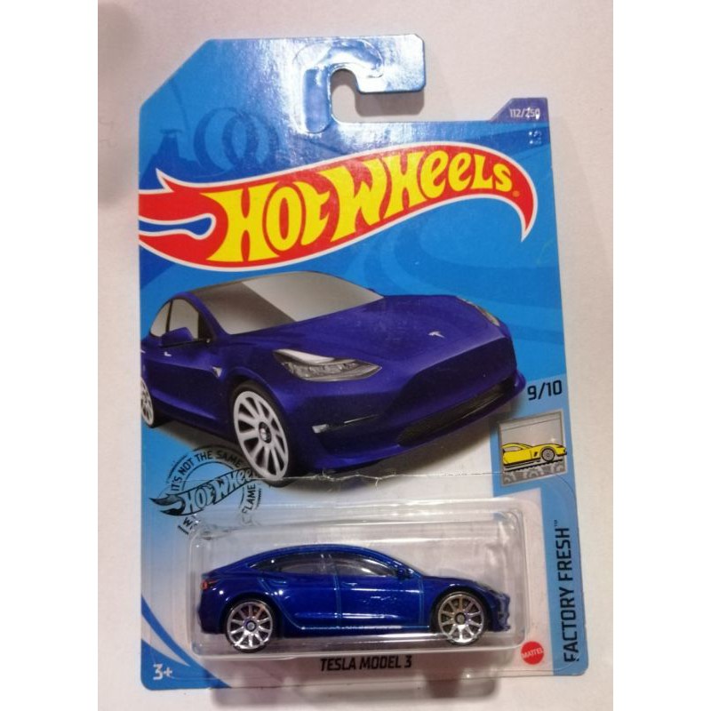 TESLA MODEL 3 HOT WHEELS MAINLINE SERIES | Shopee Malaysia