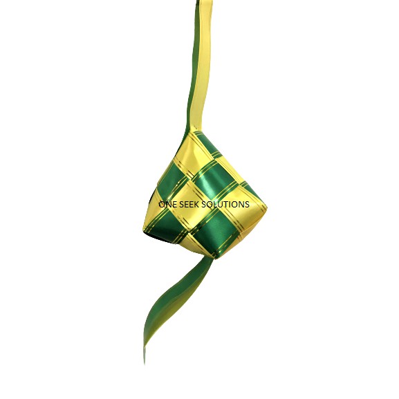 2024 Hari Raya Ketupat Hiasan Decoration Handcraft 10-12 cm ketupat (1 ...