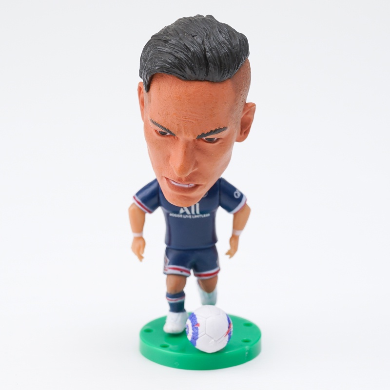 COLDPLAY-Paris PSG Soccer Player Dolls 7cm Height Lionel Messi Figures ...