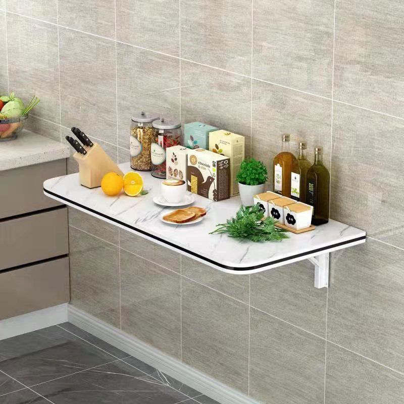 Wall-mounted dining table, wall-mounted folding table, small apartment ...
