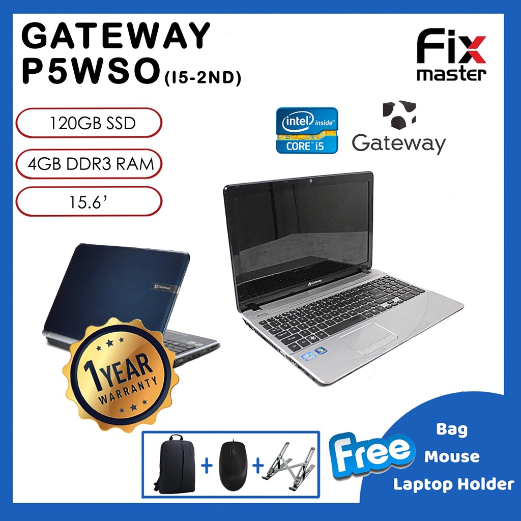GATEWAY P5WSO / IX-2ND / 15.6" INCH | Shopee Malaysia