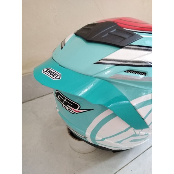 Helmet spoiler, G2 optimax, ink dynamic, blue | Shopee Malaysia