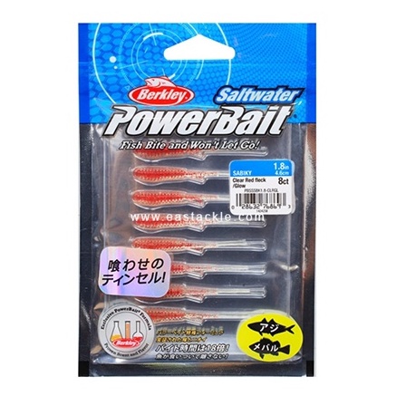 Berkley Powerbait Sabiky Lure 1.8in | 4.6cm - Micro Softplastic Ajing ...