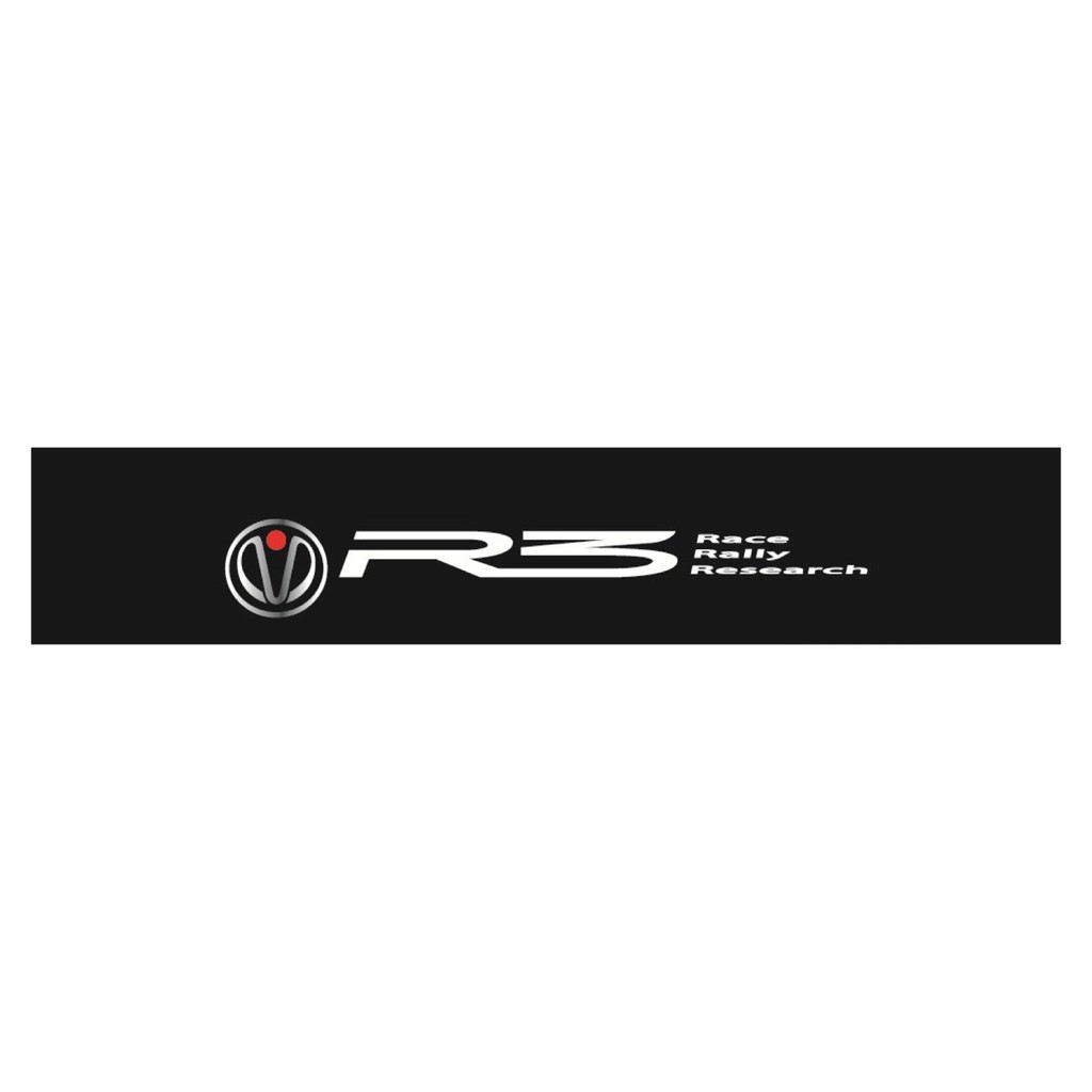 PROTON R3 Front Windshield Sticker / Sticker Tampal Cermin Depan Kereta ...