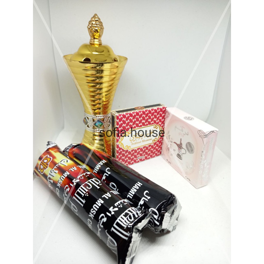 Bakhoor Set / charcoal /mabkharah | Shopee Malaysia