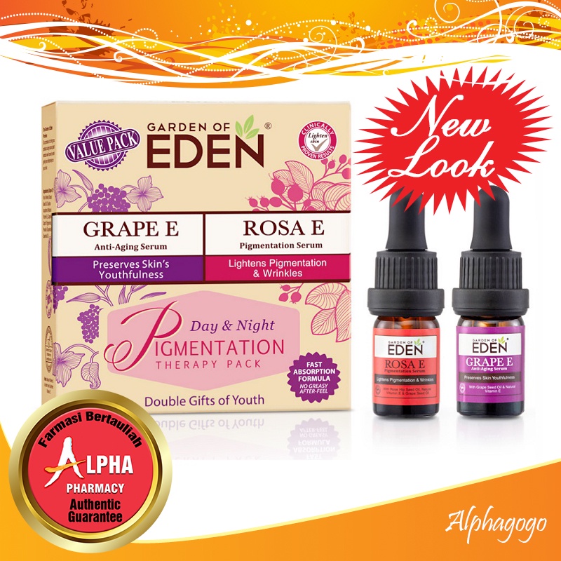 Garden of Eden Day & Night Pigmentation Therapy Pack (Value Pack ...