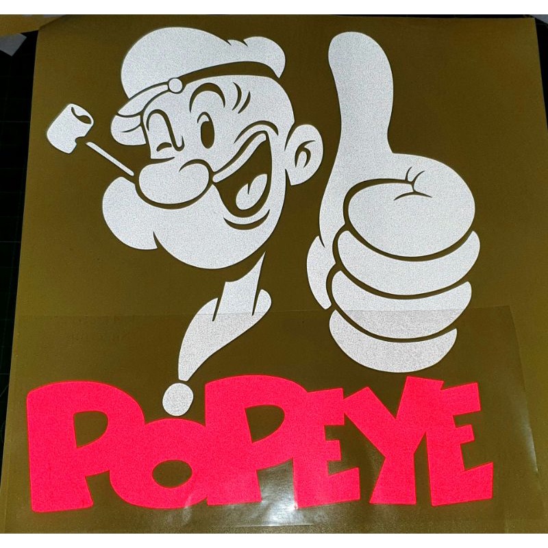 POPEYE STICKER,STICKER CERMIN,STICKER LORI.STICKER CERMIN LORRY,STICKER ...