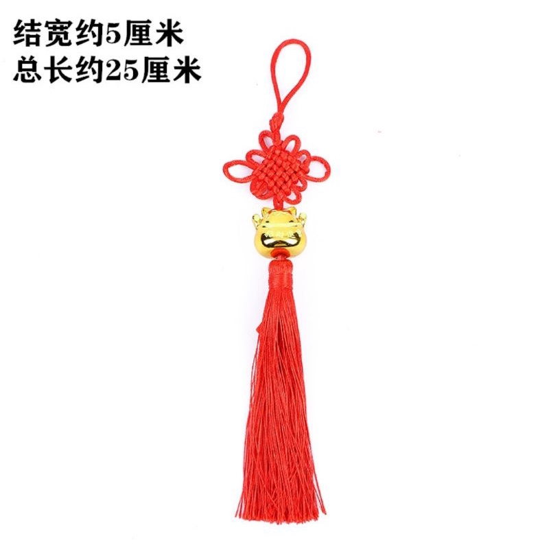 CNY 新年招财猫中国结吊饰 Chinese New Year Fortune Cat Hanging Ornament | Shopee ...