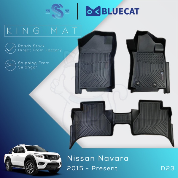 Nissan Navara D23 NP300 (2015-Present) King Mat Car Carpet Car Floor ...