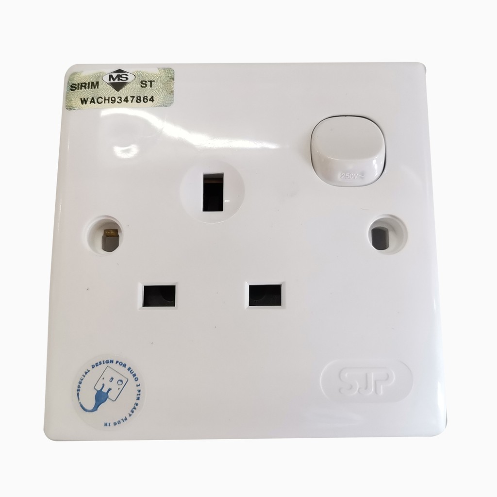 [READY STOCKS] 13A SWITCH SOCKET / KEPALA PLUG | Shopee Malaysia