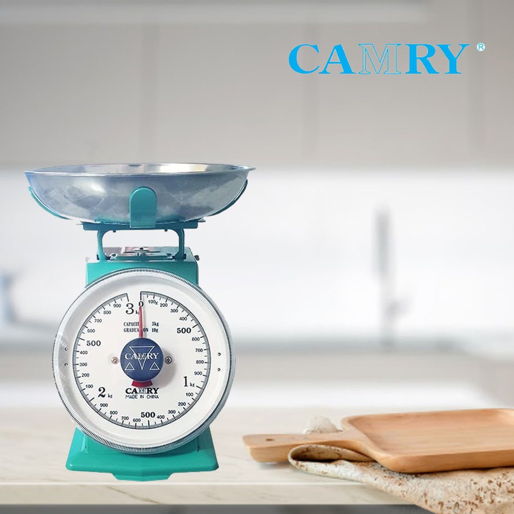 CAMRY ® l 3kg Mechanical Dial Spring Scale l Timbang Berat | Shopee ...
