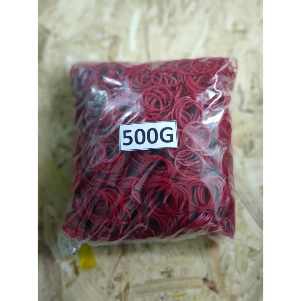 HIGH QUALITY MINI RUBBER BAND / GETAH GELANG ELASTIC 1KG / 500G ...