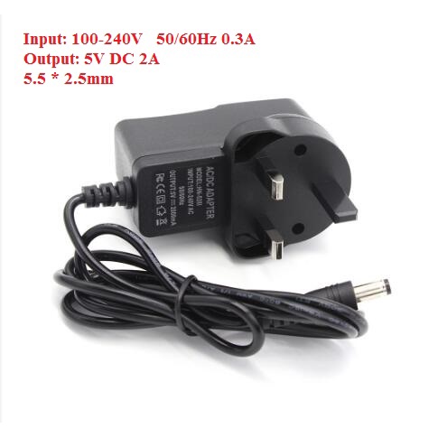 Power adapter for Android box DC5V/2A for TX3 mini/TX6,TX92/TX6S/T95 ...