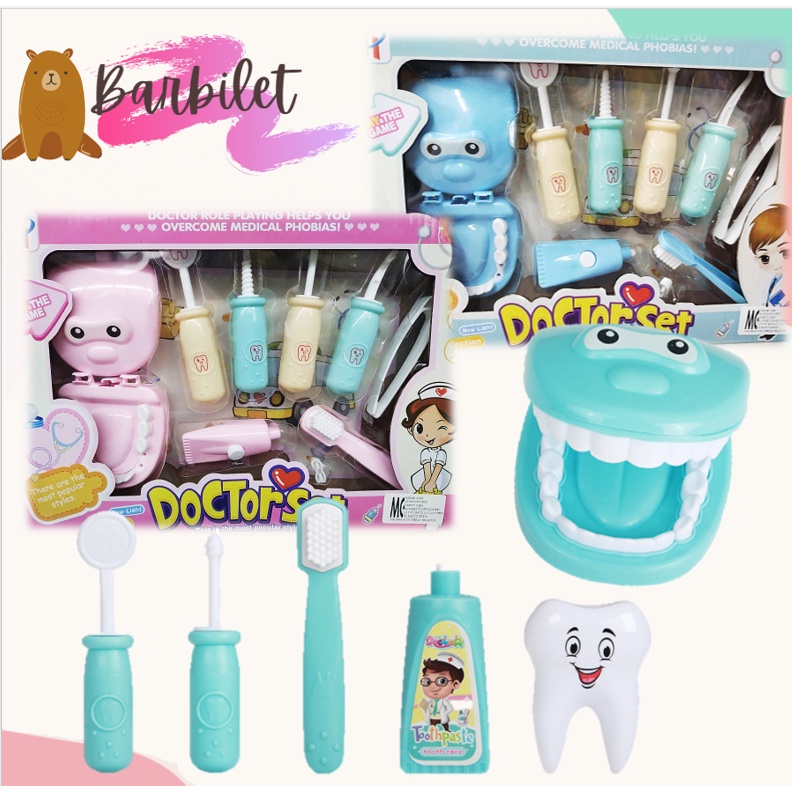 Children Nurse Doctor Dentist Simulation Toy Teeth Brushing Role ...