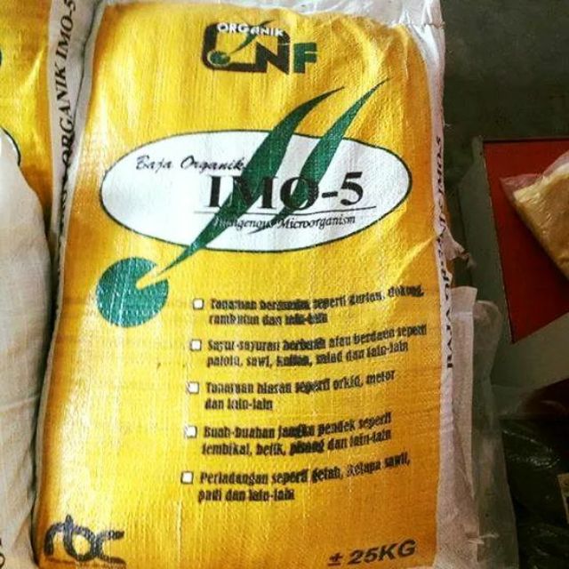 Baja organik IMO5 (baja untk smua jenis tanaman) | Shopee Malaysia