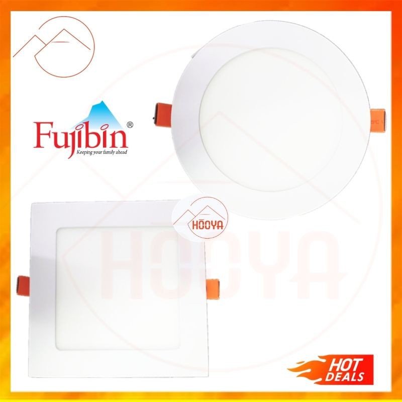 FUJIBIN LED PANEL LIGHT 12W/18W (READYSTOK) | Shopee Malaysia