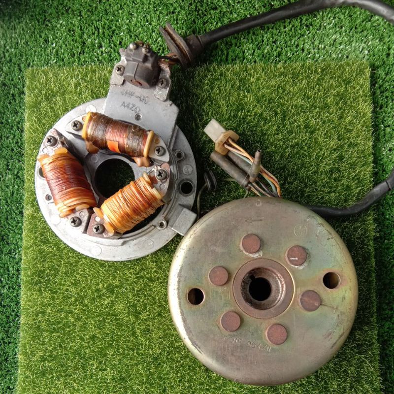YAMAHA TZM MAGNET COIL ORIGINAL MOTOR | Shopee Malaysia