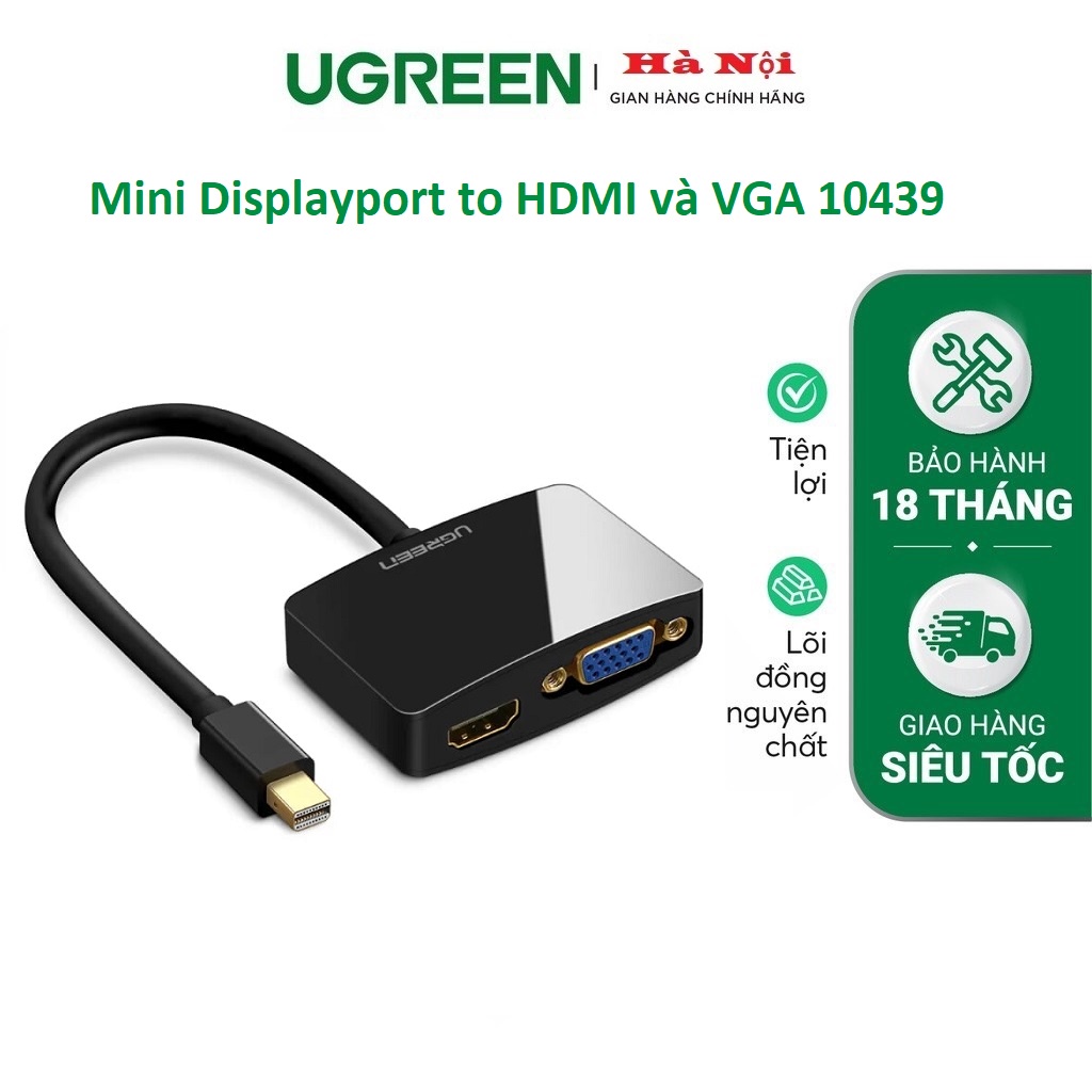 Genuine premium Mini Displayport to HDMI and VGA conversion cable ...