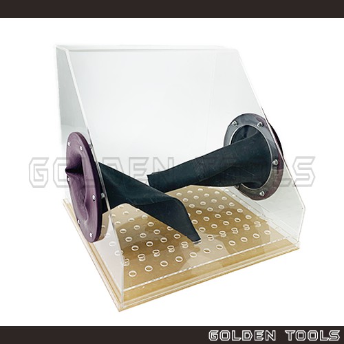 Arcylic Casting Box Cabinet Sand Blasting Engraving Jewellery Abrasive ...