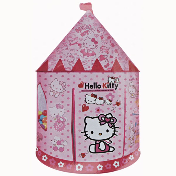 TENDA Toy Tent Cone Castle Hello Kitty House Castle House Girls ...