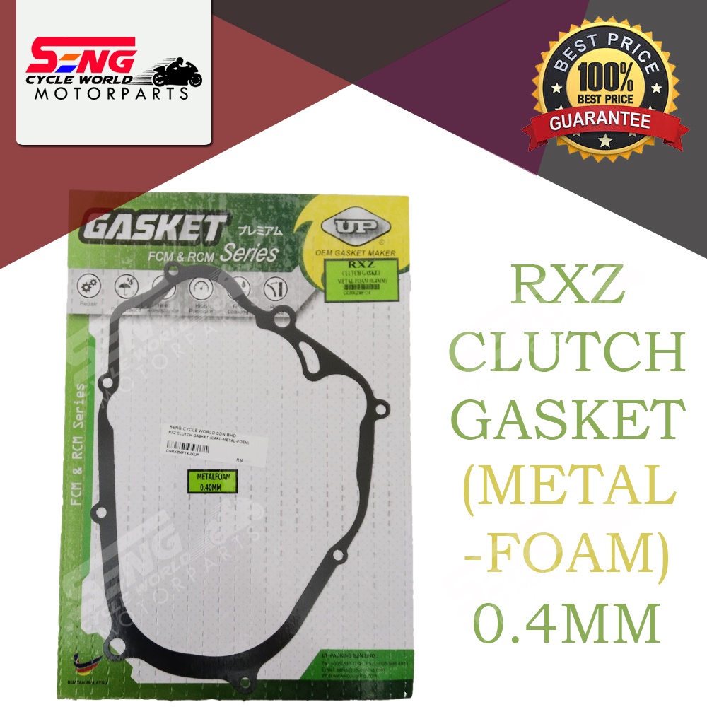YAMAHA RXZ ENGINE CLUTCH GASKET (METAL FOEM SPONGE) | Shopee Malaysia