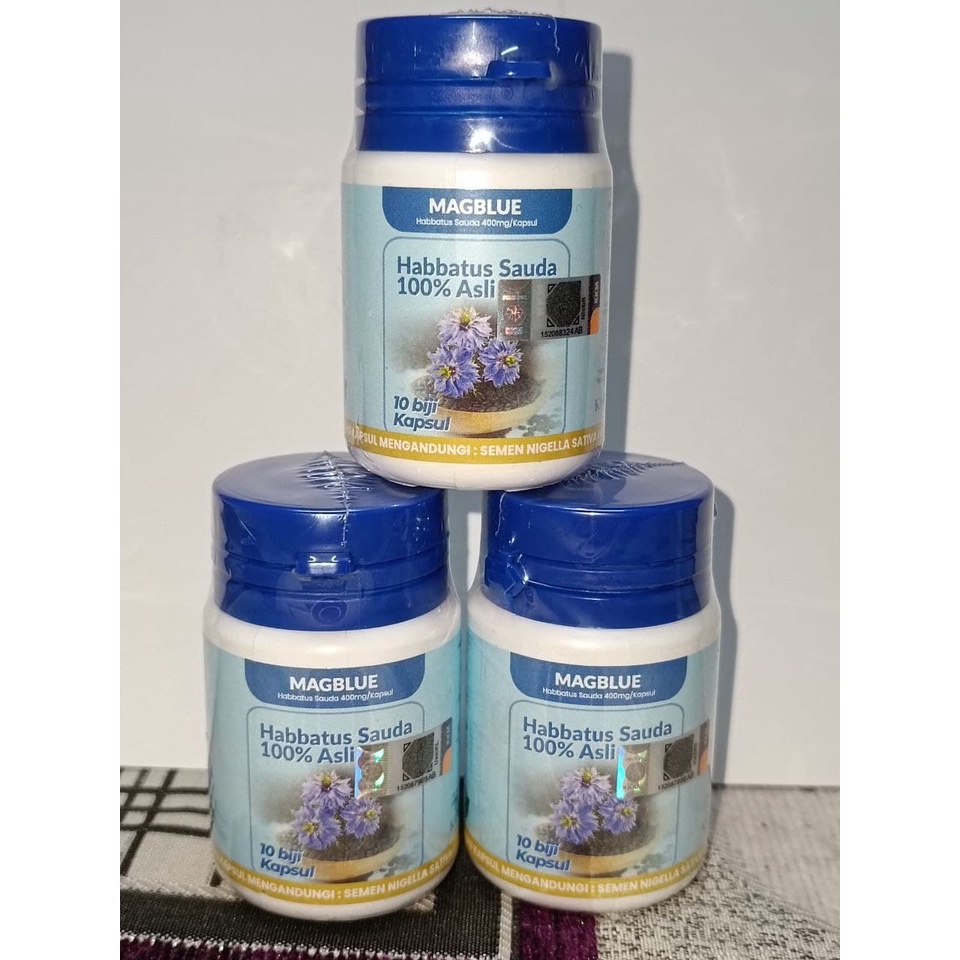 Habbatus Sauda MagBlue (MagicBlue) 100% Asli Gred A Diimport dari Mesir ...