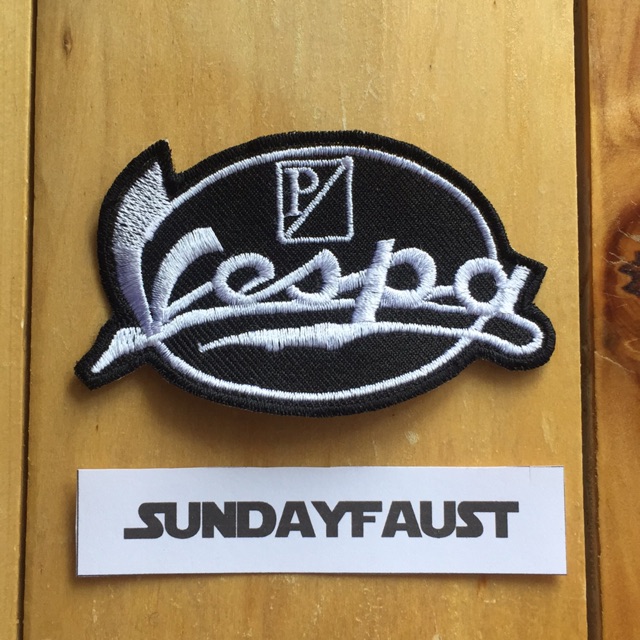 Piaggio Vespa sewing embroidery Patch/Emblem | Shopee Malaysia