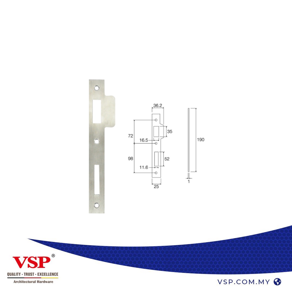 VSP-4085-SP Steel Plate | Shopee Malaysia