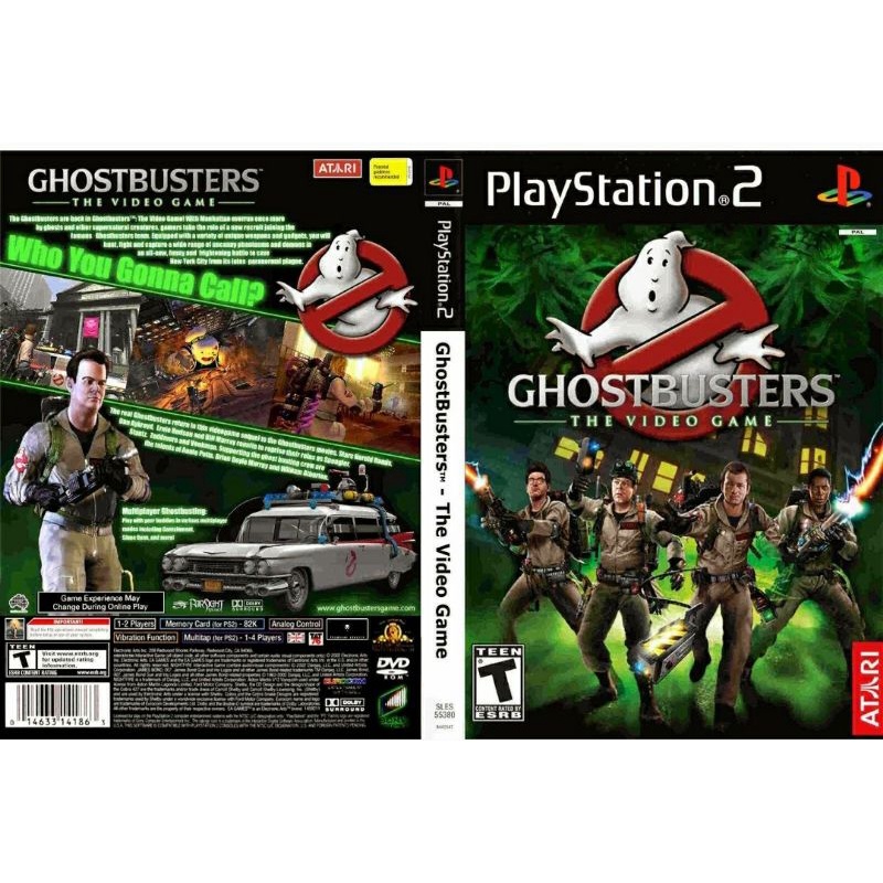 PS2 CD DVD GAMES (Ghostbusters: The Video Game) | Shopee Malaysia