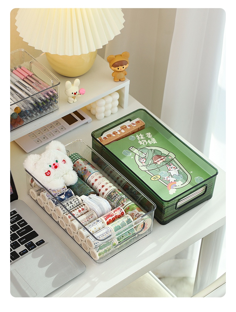 Stationary Organizer Storage Box Desktop Portable Document Stapler ...