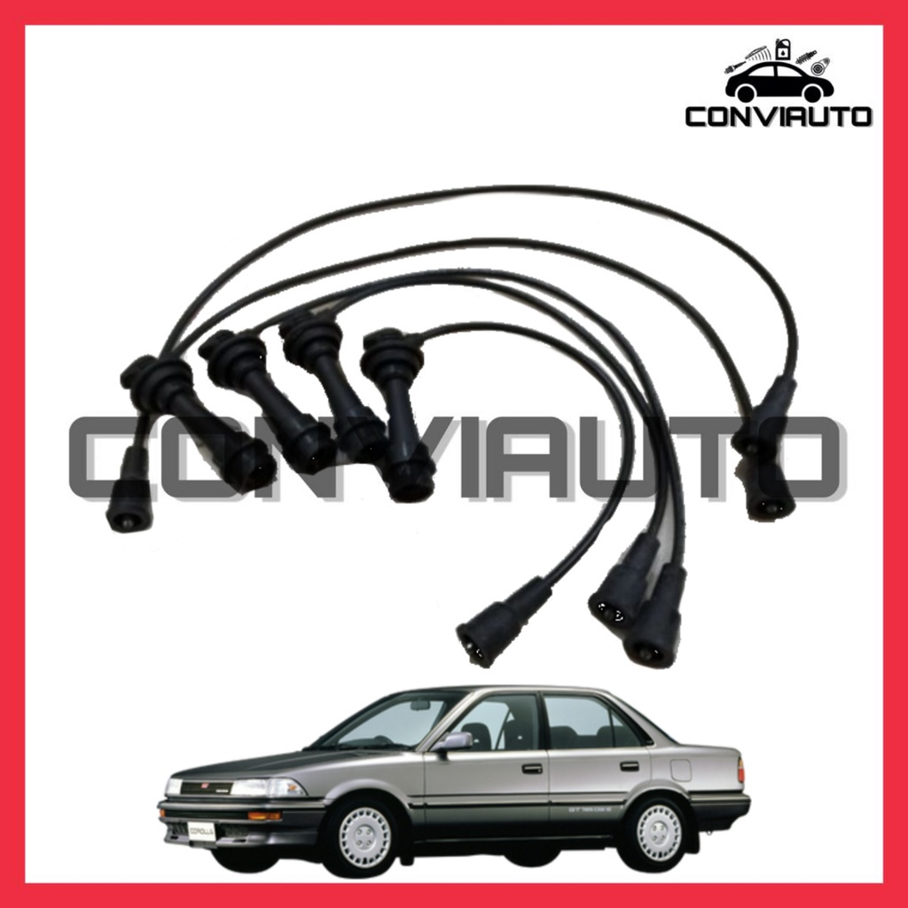 TOYOTA AE92 PLUG CABLE | CONVIAUTO | Shopee Malaysia