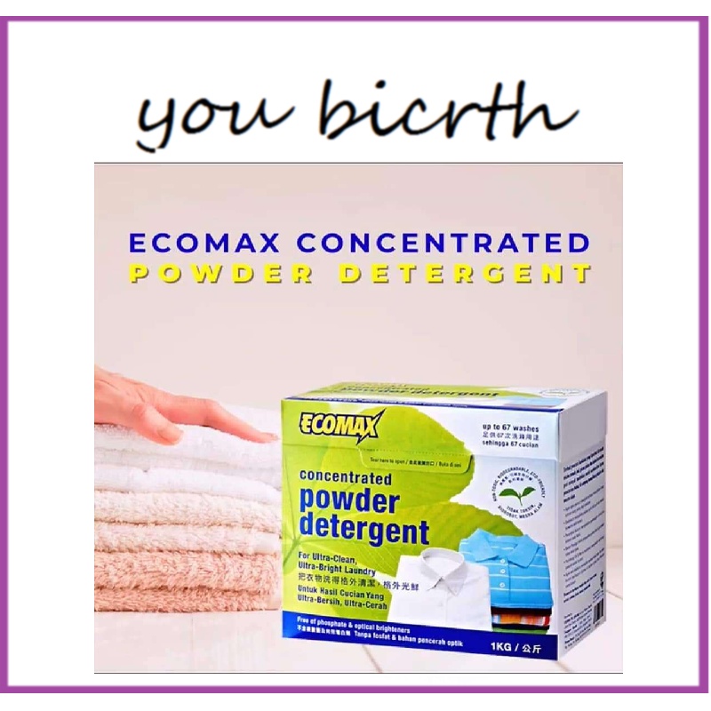 Cosway Ecomax Concentrated Powder Detergent | Shopee Malaysia