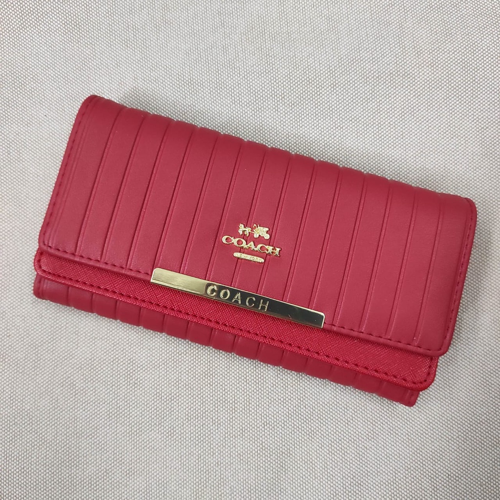 Co multi compartment wallet women free box ade kotak | Shopee Malaysia