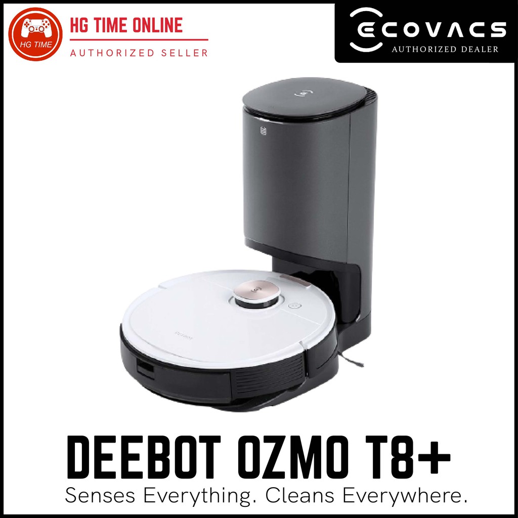 Ecovacs Deebot Ozmo T8+ Powerful In-Depth Cleaning | Shopee Malaysia