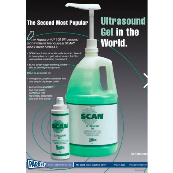 Scan Ultrasound Gel, 8oz USA | Shopee Malaysia