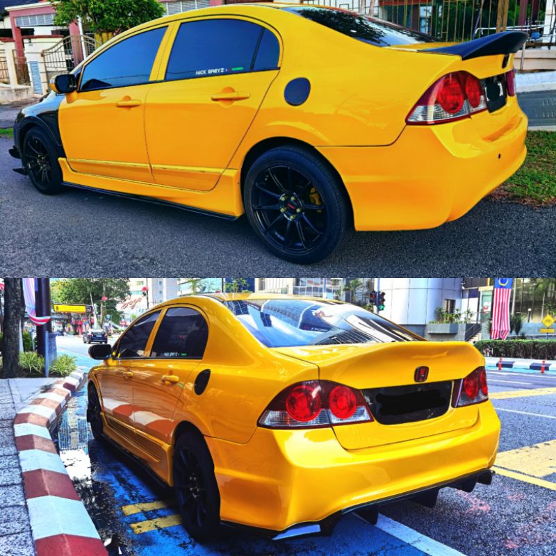 Ducktail Spoiler Civic FD / Civic FD / spoiler fd / spoiler civic ...