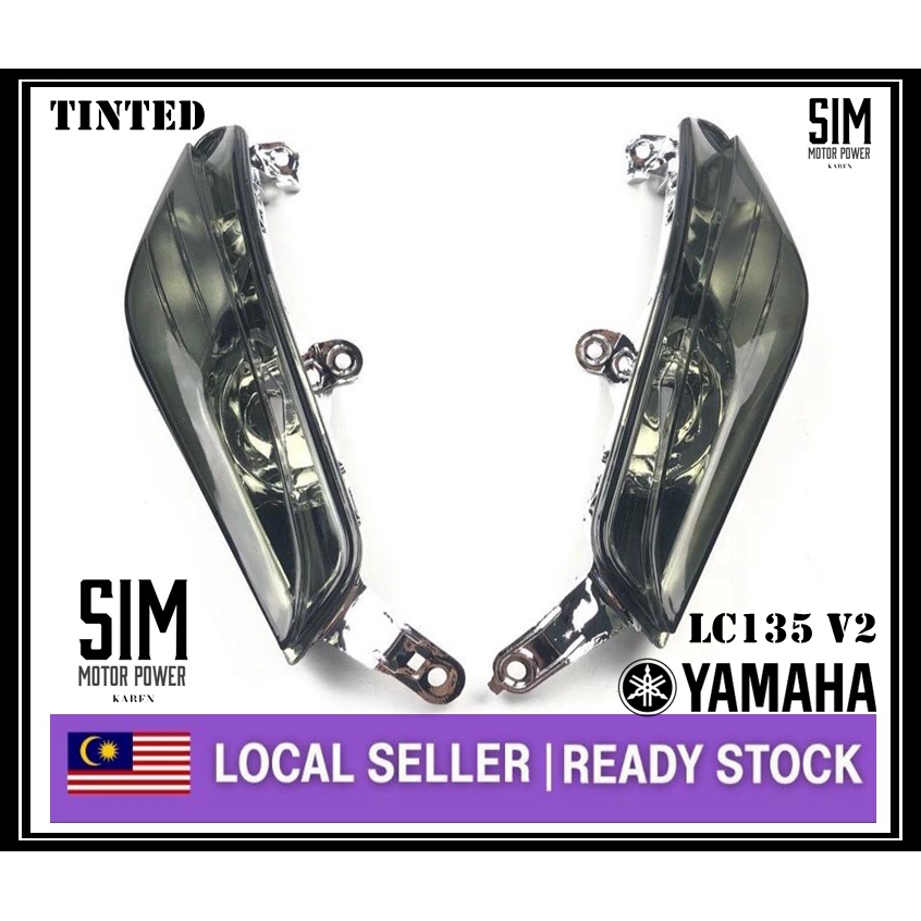 YAMAHA LC135 V2 V3 HEAD LAMP HEAD LIGHT SIGNAL LAMPU lampu dada lc v1 v2 v3 | Shopee Malaysia