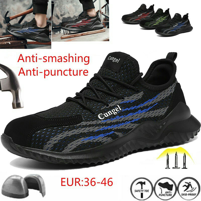 [New arrival] 36-47 breathable Safety Shoes Anti-smashing Anti-puncture ...