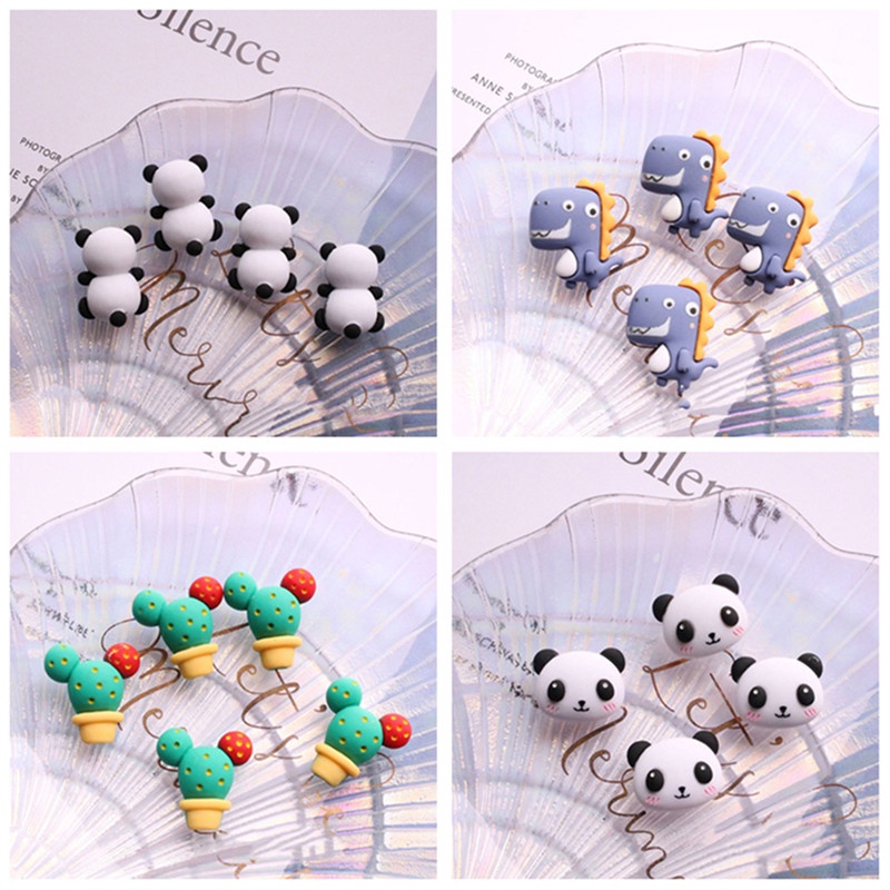Cute Flower Cactus Shoe Accessories Decorations Hello Kitty Paw Jibitz ...