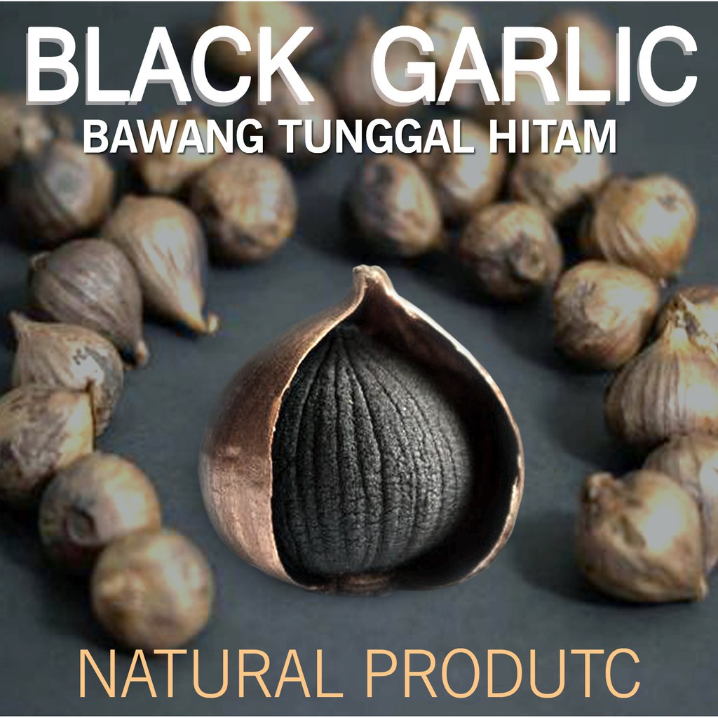 [100gm] Black Garlic | Bawang Hitam | Bawang Lanang | Bawang Solo | Bawang Tunggal | Fermented ...