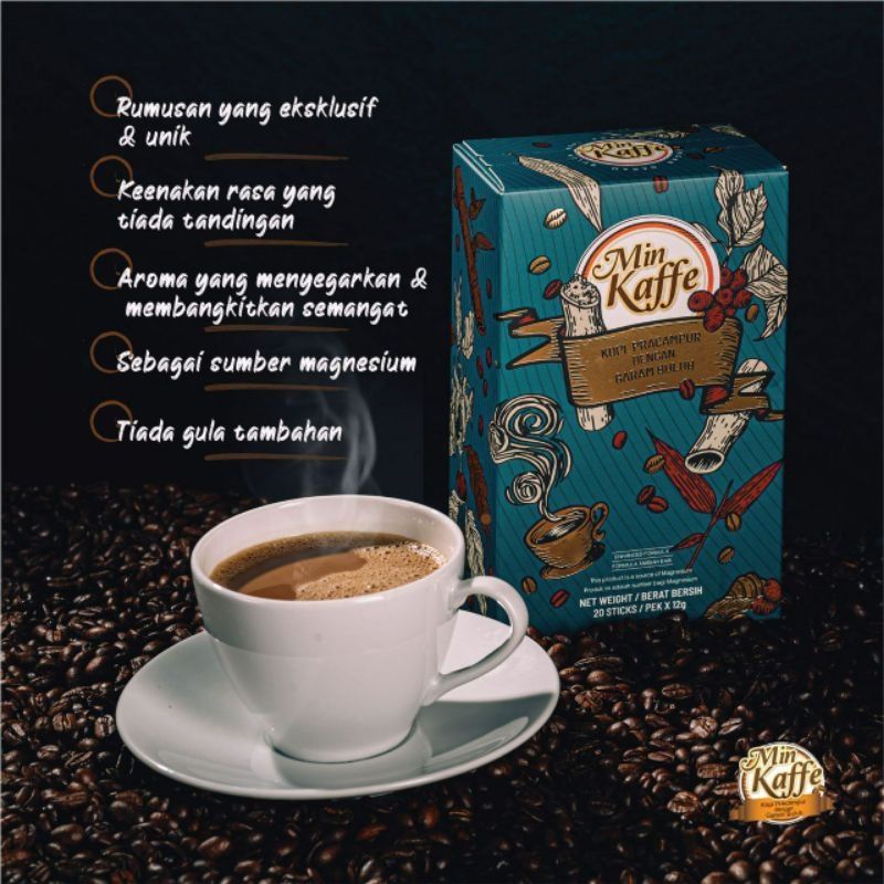 🔥SELLING FAST!!!🔥 MIN KAFFE 100% ORIGINAL (1 BOX - 20 SACHET) | Shopee ...