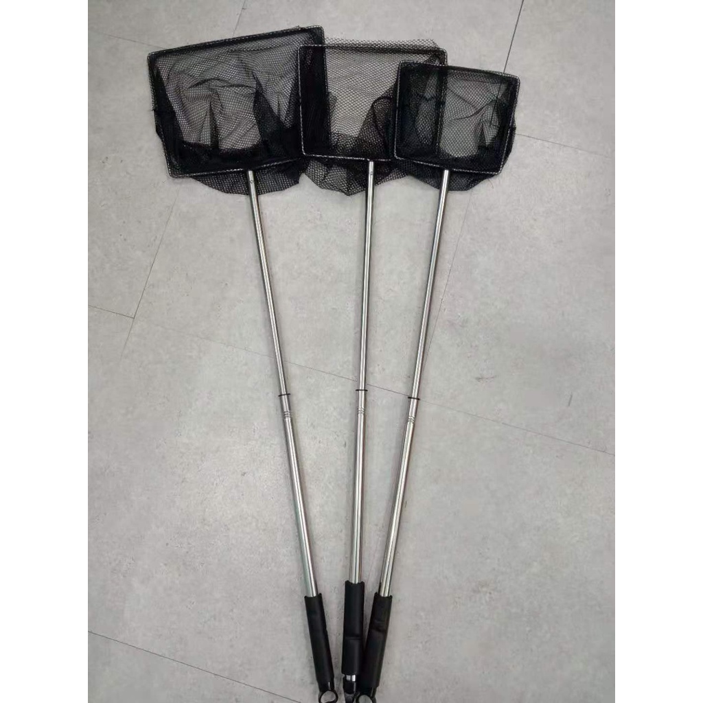 **READY STOCK** STAINLESS STEEL ADJUSTABLE FISH NET FOR POND & AQUARIUM ...