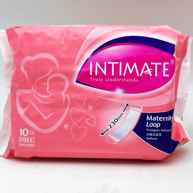 INTIMATE MATERNITY LOOP NAPKINS penjagaan selepas bersalin | Shopee ...