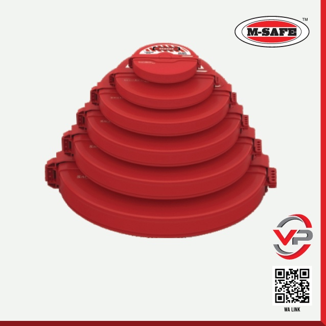 M-SAFE SAFETY GATE VALVE LOCKOUT / INDUSTRIAL HANDWHEEL VALVE SAFETY ...